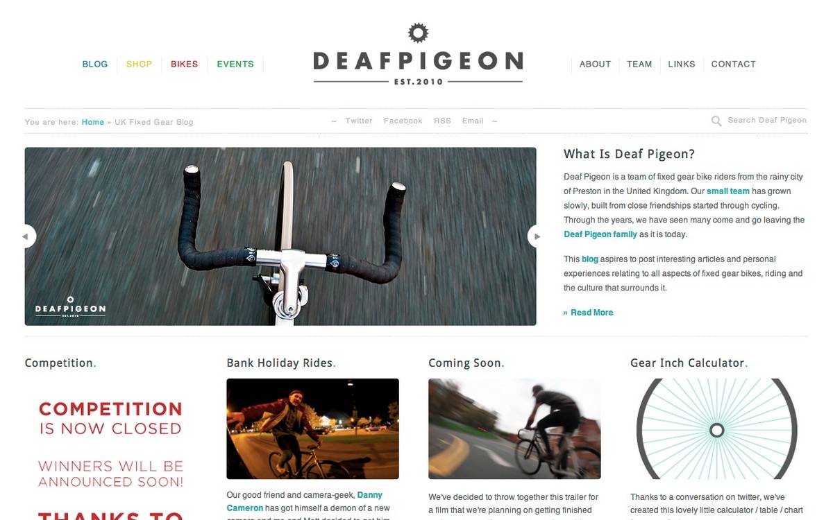 Deaf Pigeon — Httpster