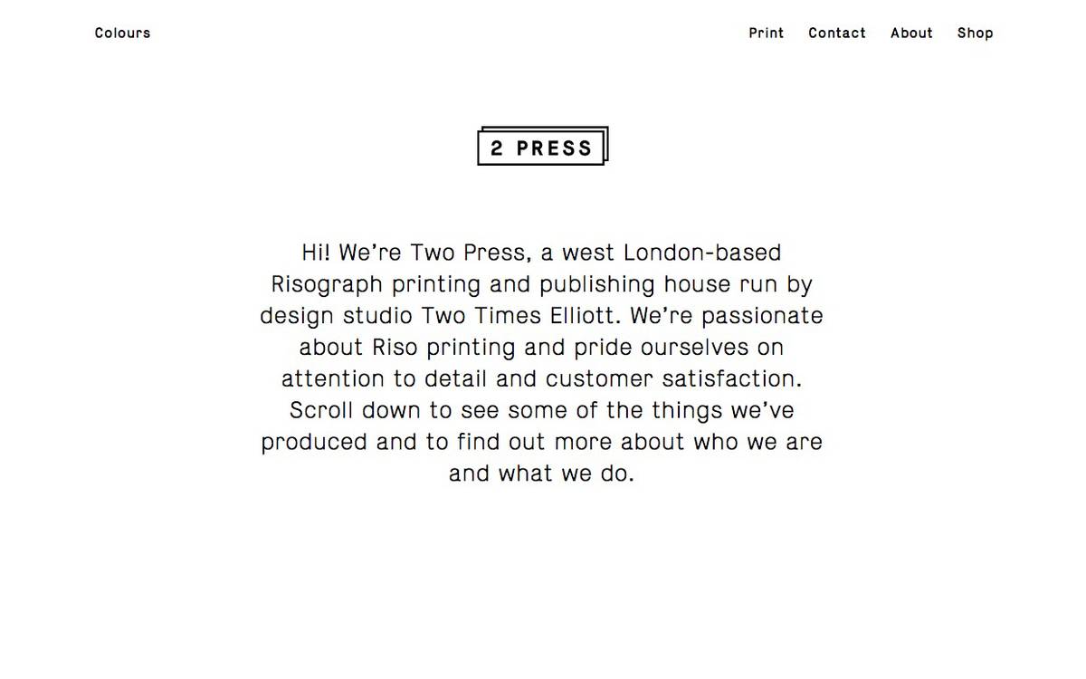 Two Press — Httpster
