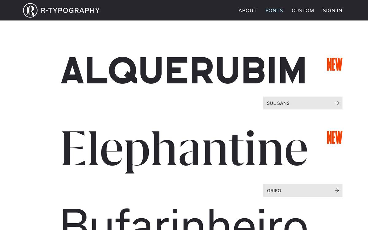 R-Typography — Httpster
