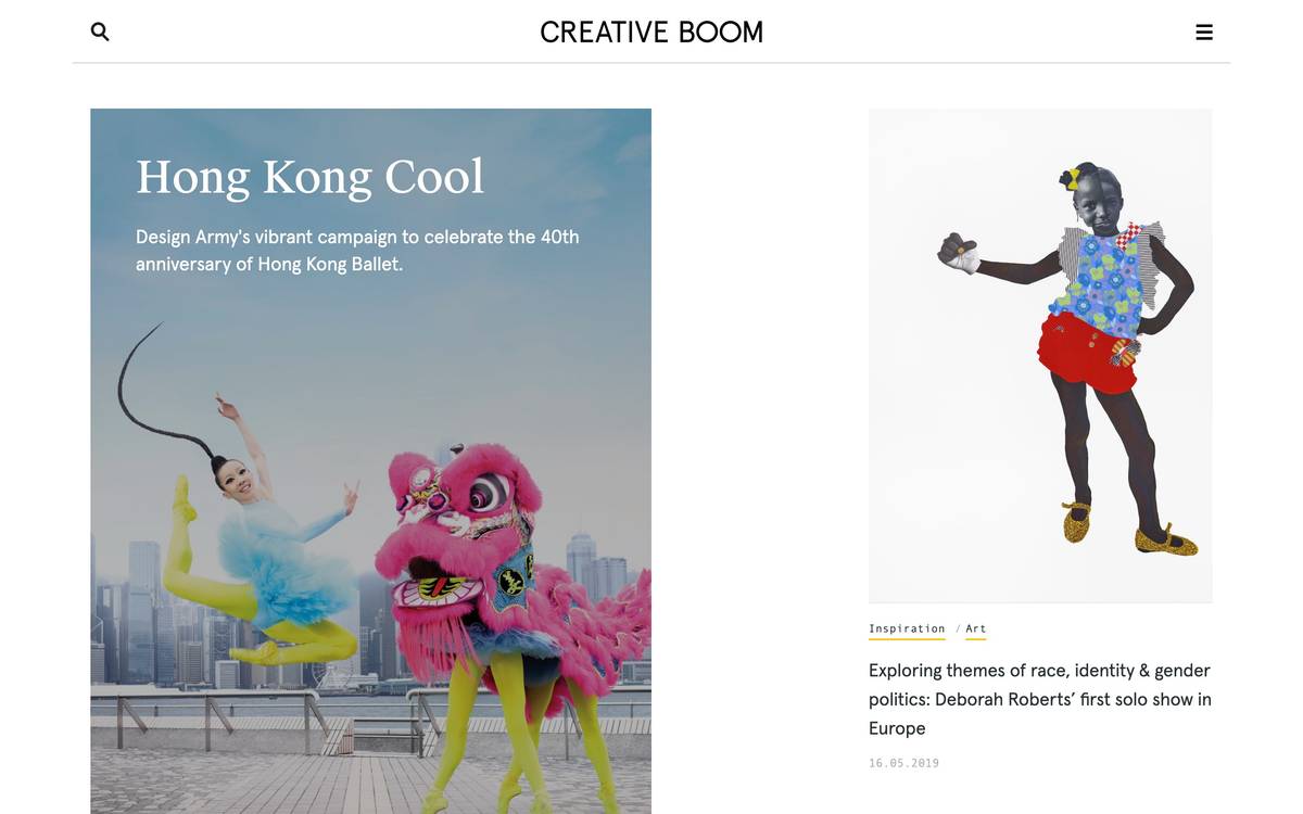 Creative Boom — Httpster