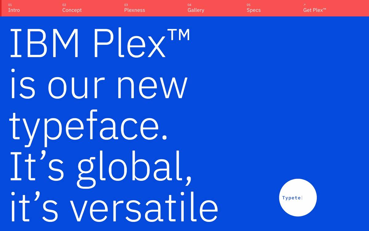 IBM Plex — Httpster