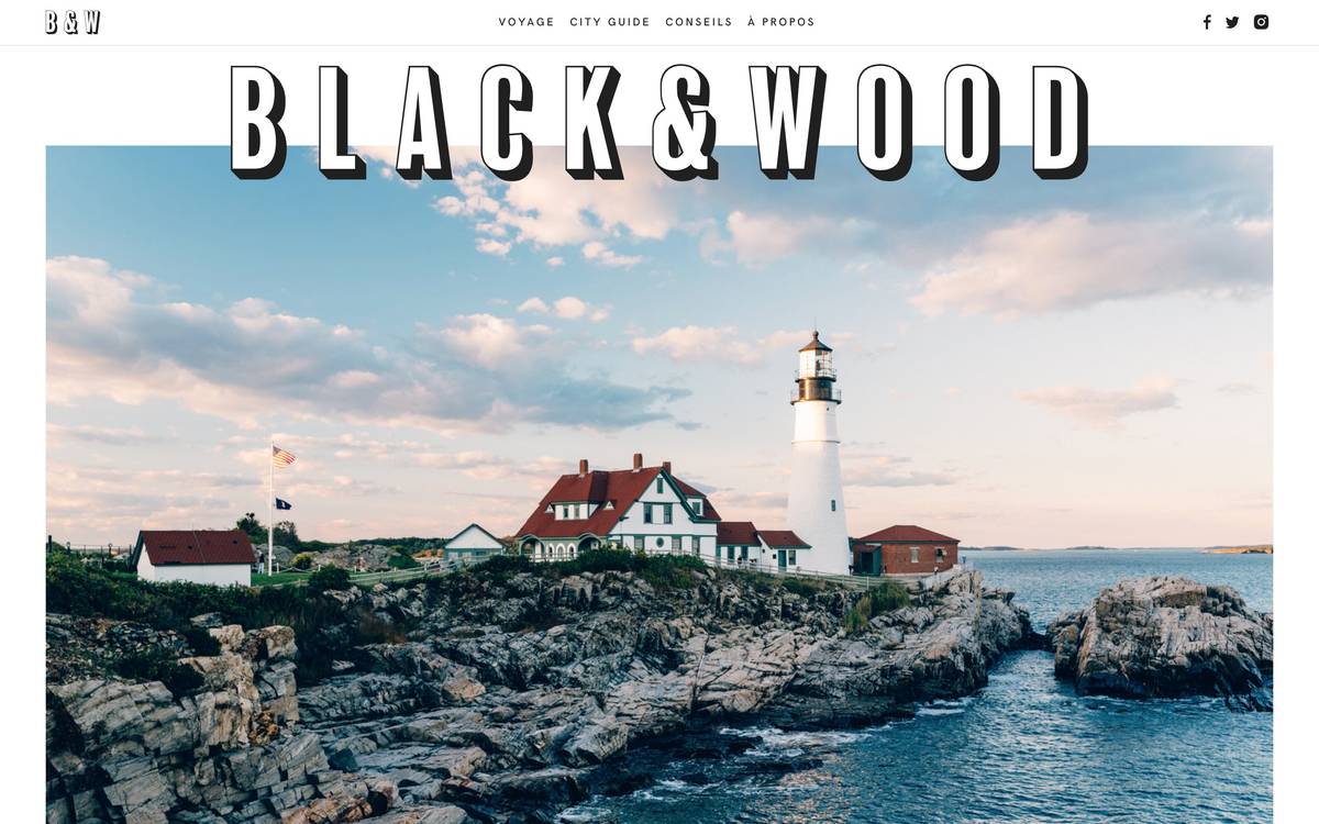 Black & Wood — Httpster