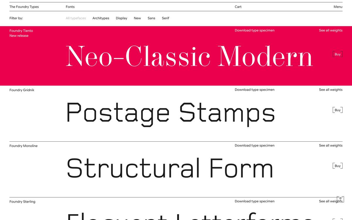 The Foundry Types — Httpster