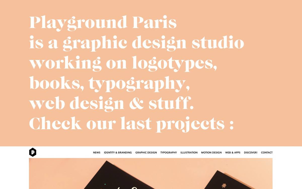 Playground Paris — Httpster