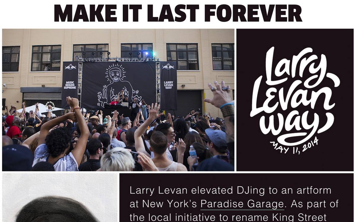 Larry Levan Way — Httpster