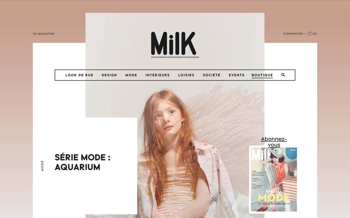 Milk Magazine — Httpster