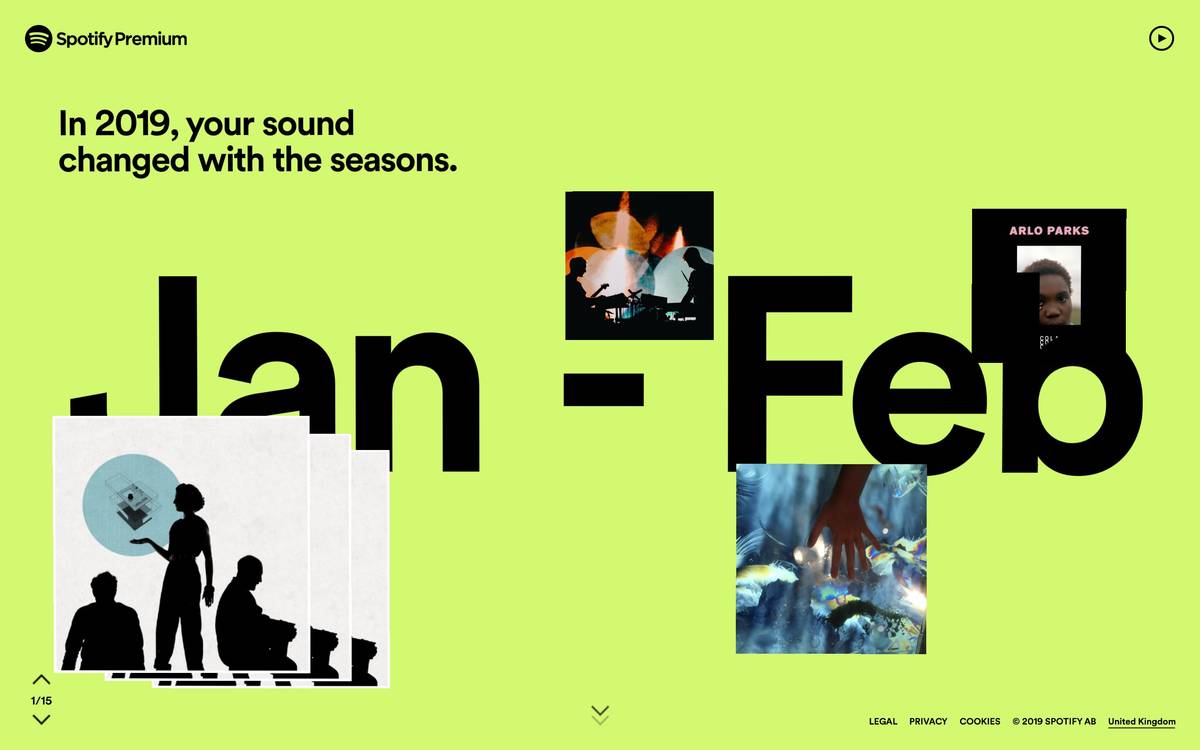 Spotify: 2019 Wrapped — Httpster