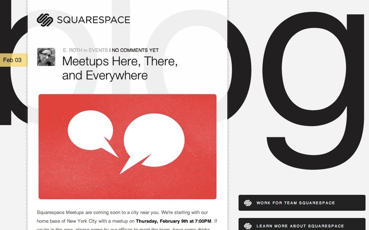 Squarespace Blog — Httpster