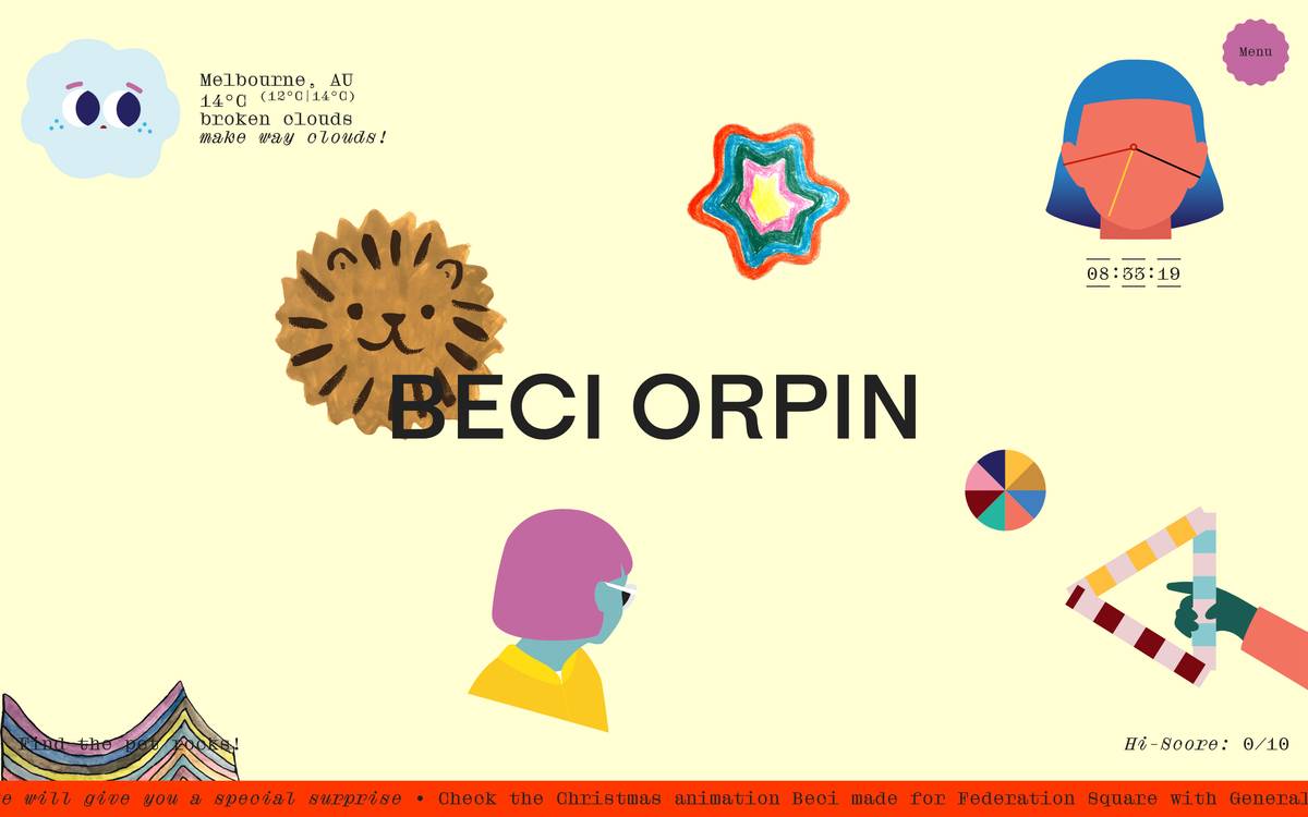 Beci Orpin — Httpster