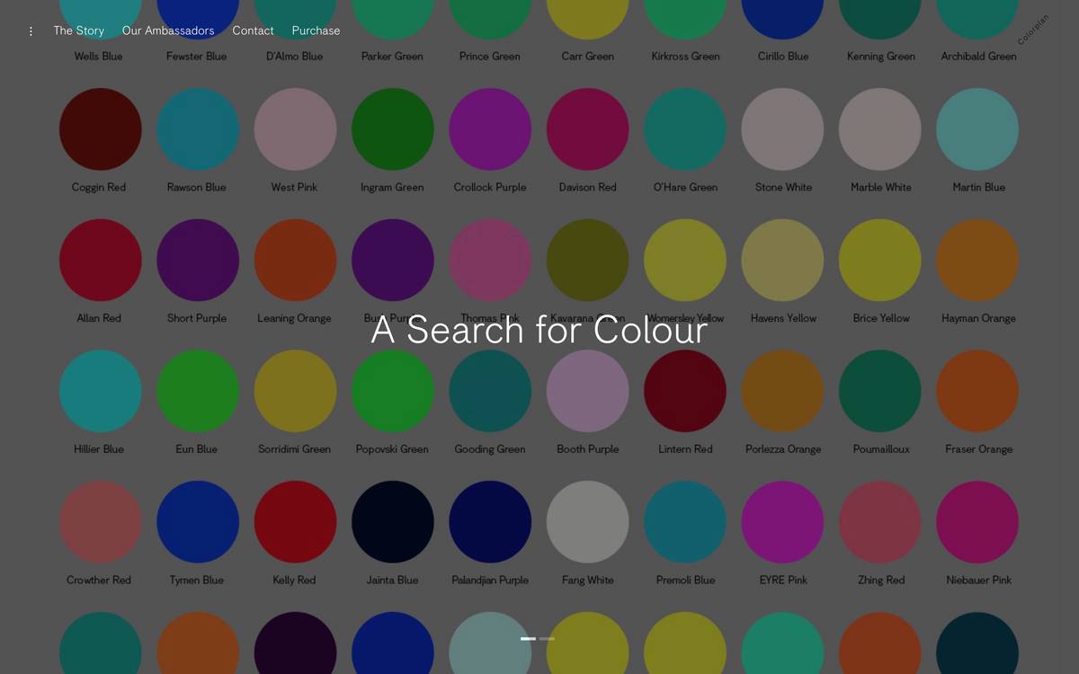 Colorplan: World's Favourite Colour — Httpster