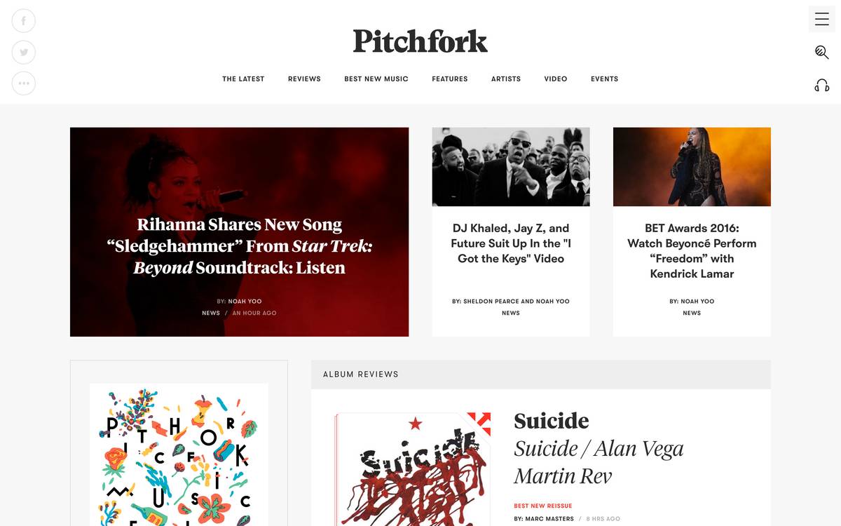 Pitchfork — Httpster