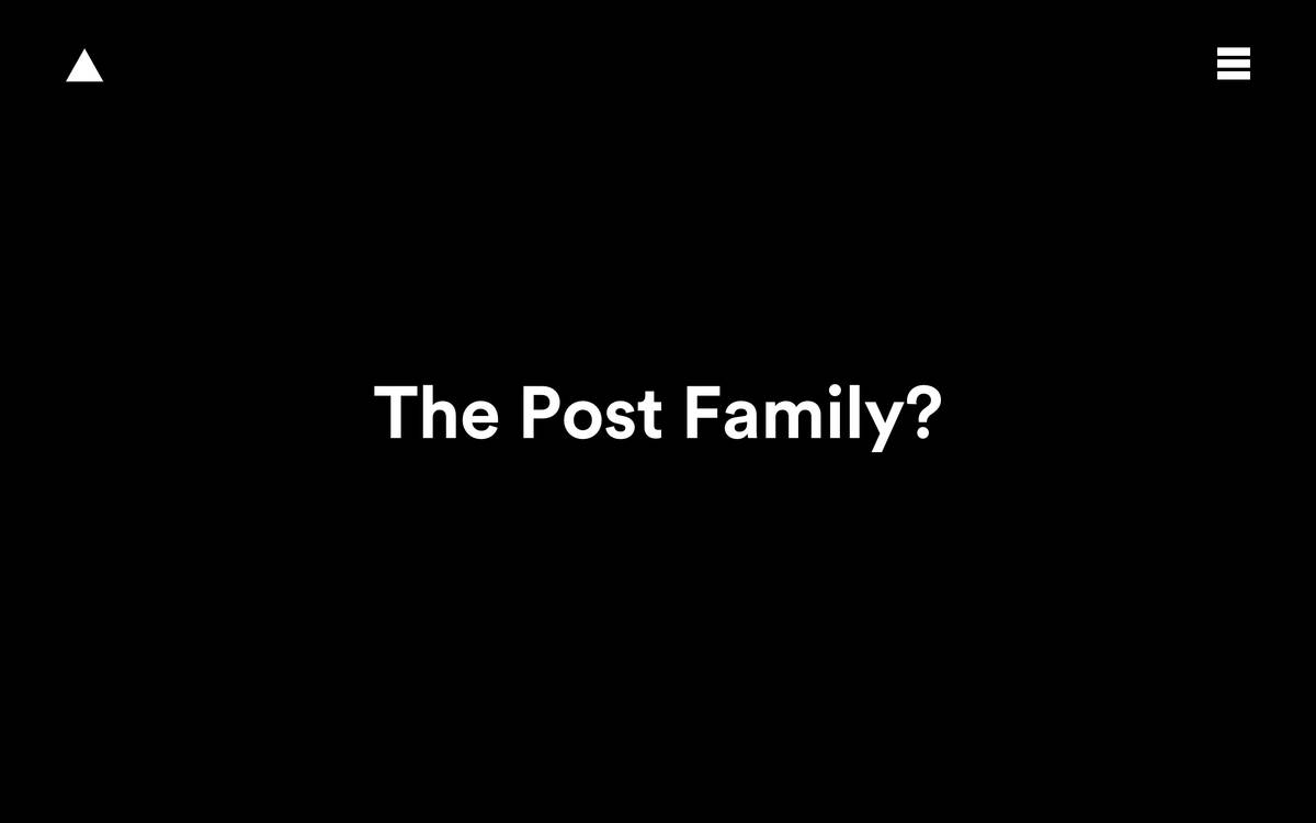 The Post Family — Httpster
